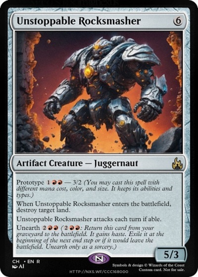MTGNexus - Unstoppable Rocksmasher