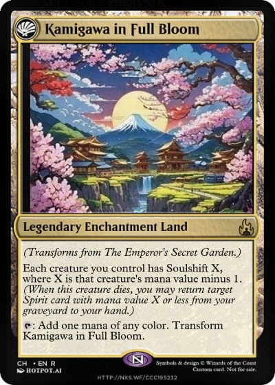 MTGNexus - The Emperor's Secret Garden // Kamigawa in Full Bloom