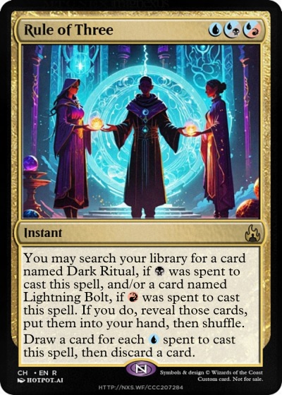 MTGNexus - Rule of Three