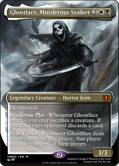 MTGNexus - Ghostface, Murderous Stalker