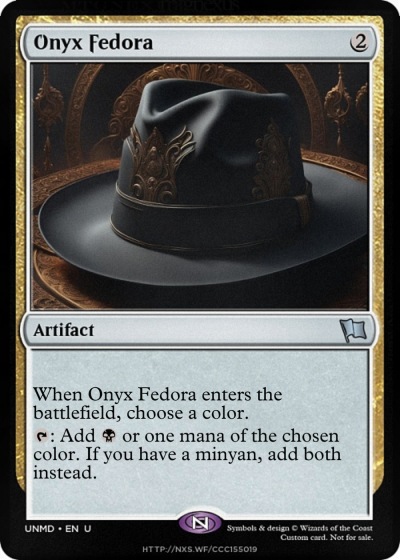 MTGNexus - Onyx Fedora