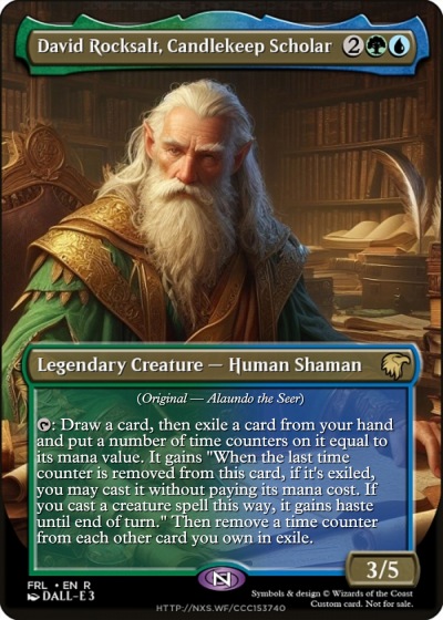 MTGNexus - David Rocksalt, Candlekeep Scholar