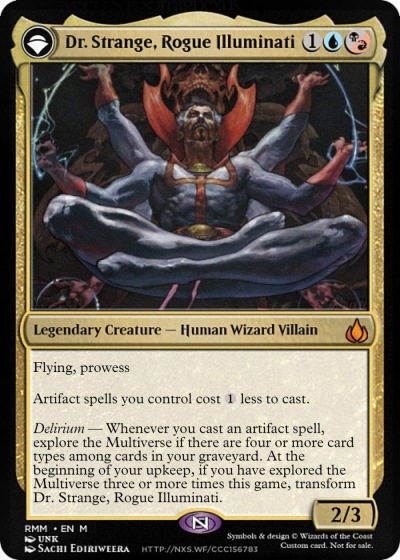 MTGNexus - Dr. Strange, Rogue Illuminati // Dr. Strange, Master of the Mult