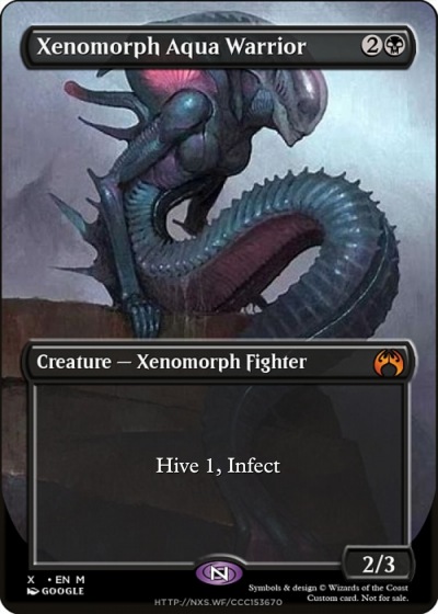 MTGNexus - Xenomorph Aqua Warrior