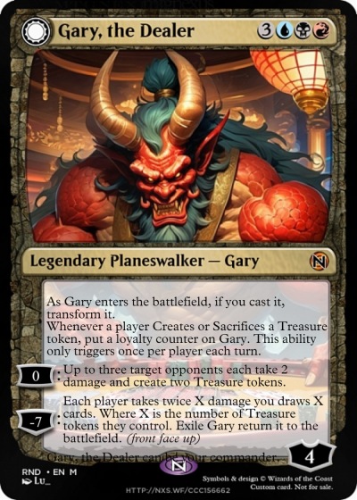 MTGNexus - Gary, the Dealer // Take a Seat