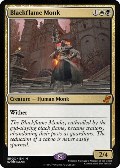 MTGNexus - Blackflame Monk