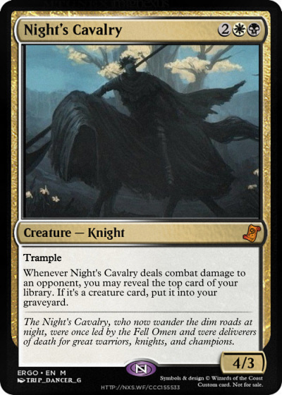 MTGNexus - Night's Cavalry