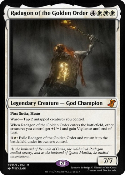 MTGNexus - Radagon of the Golden Order