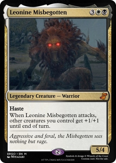 MTGNexus - Leonine Misbegotten
