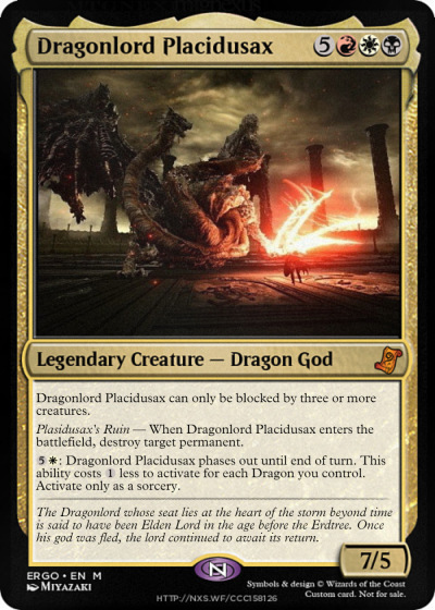 MTGNexus - Dragonlord Placidusax