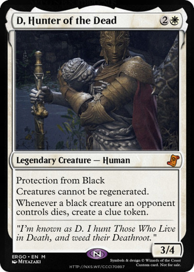 MTGNexus - D, Hunter of the Dead