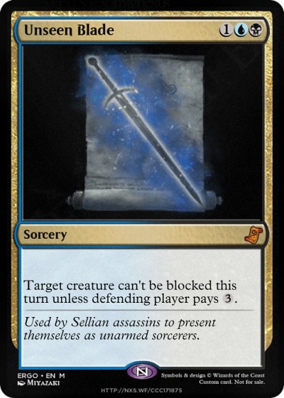 MTGNexus - Unseen Blade