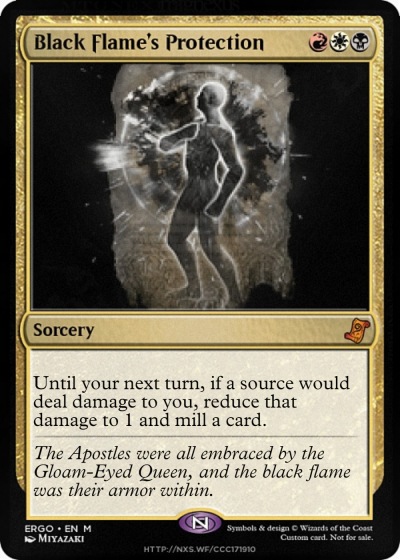 MTGNexus - Black Flame's Protection