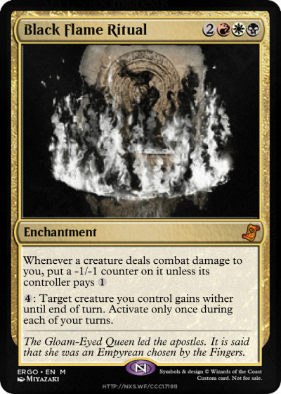 MTGNexus - Black Flame Ritual