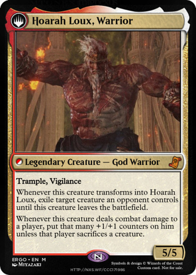 MTGNexus - Godfrey, The First Elden Lord // Hoarah Loux, Warrior