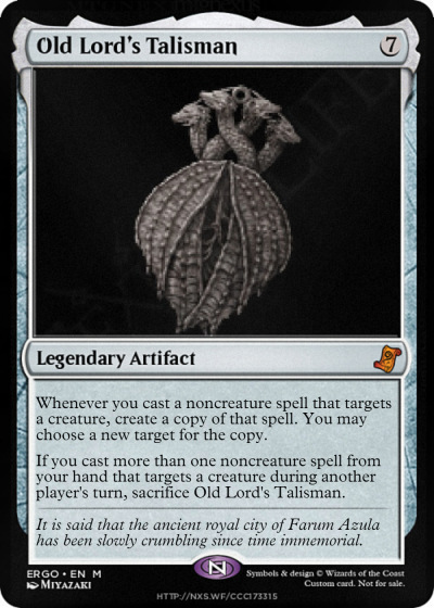 MTGNexus - Old Lord's Talisman