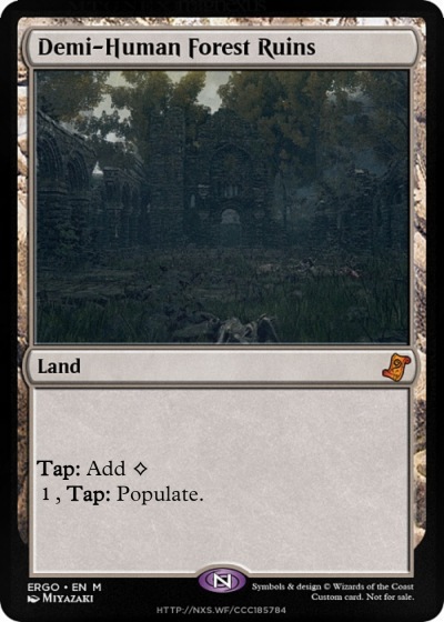 MTGNexus - Demi-Human Forest Ruins