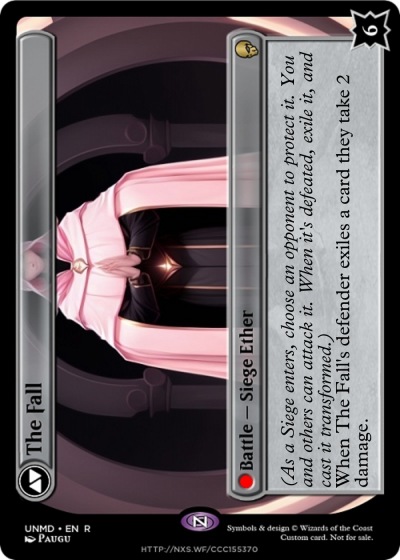 MTGNexus - The Traveler of the 9th Gate // The Fall