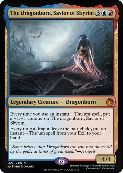 MTGNexus - The Dragonborn, Savior of Skyrim