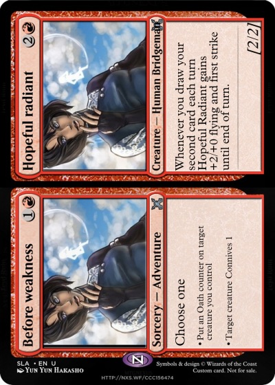 MTGNexus - Before weakness // Hopeful radiant