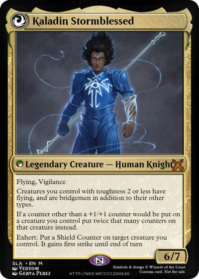 MTGNexus - Kaladin, Impassioned leader // Kaladin Stormblessed