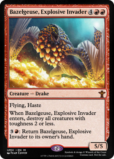 MTGNexus - Bazelgeuse, Explosive Invader
