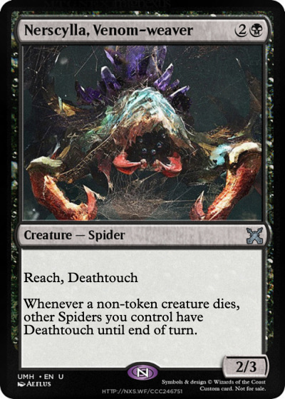 MTGNexus - Nerscylla, Venom-Weaver