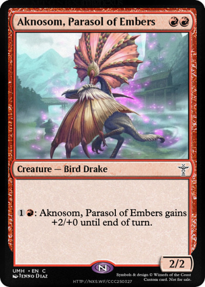 MTGNexus - Aknosom, Parasol of Embers