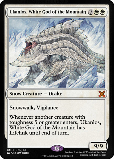 MTGNexus - Ukanlos, White God of the Mountain