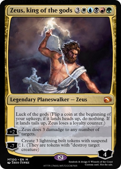 MTGNexus - Zeus, king of the gods