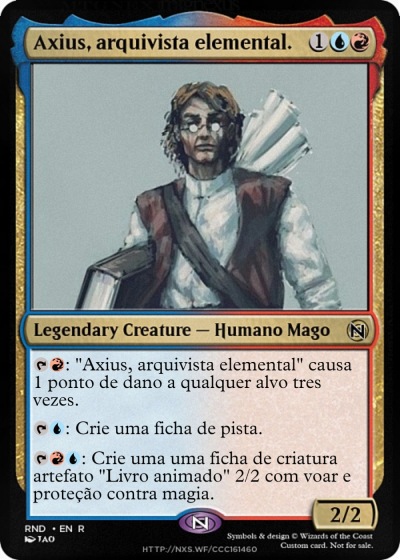 MTGNexus - Axius, arquivista elemental.