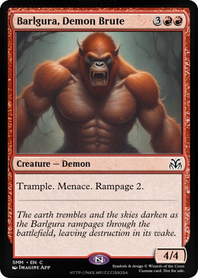MTGNexus - Barlgura, Demon Brute