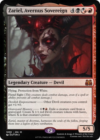 MTGNexus - Zariel, Avernus Sovereign