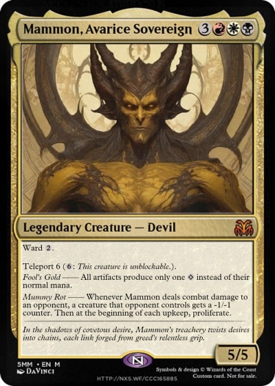 MTGNexus - Mammon, Avarice Sovereign