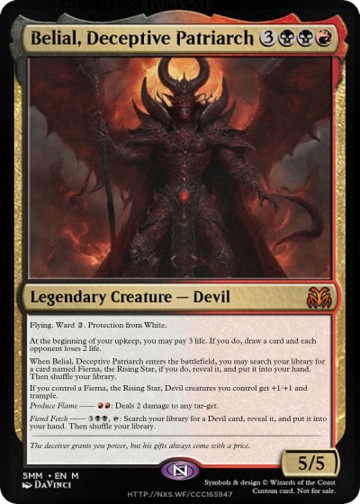 MTGNexus - Belial, Deceptive Patriarch