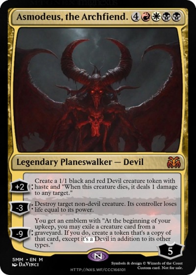 MTGNexus - Asmodeus, the Archfiend.