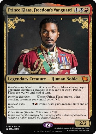 MTGNexus - Prince Klaas, Freedom's Vanguard