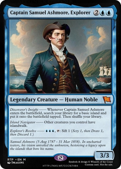 MTGNexus - Captain Samuel Ashmore, Explorer