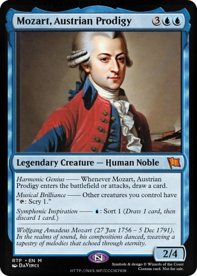 MTGNexus - Mozart, Austrian Prodigy