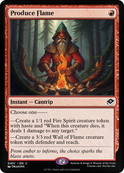 MTGNexus - Produce Flame