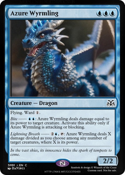 MTGNexus - Azure Wyrmling