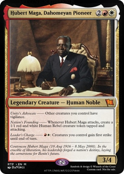 MTGNexus - Hubert Maga, Dahomeyan Pioneer