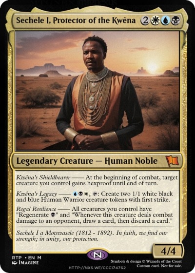 MTGNexus - Sechele I, Protector of the Kwêna