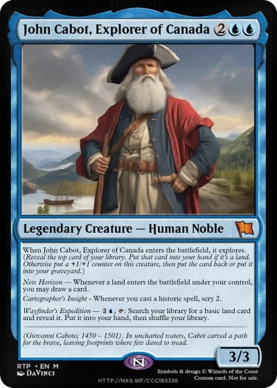 MTGNexus - John Cabot, Explorer of Canada