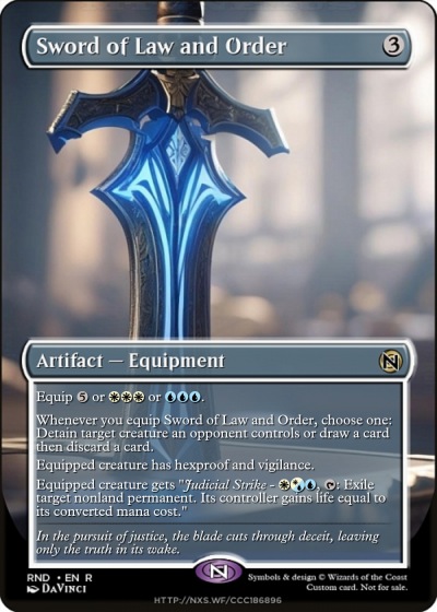 MTGNexus - Sword of Law and Order