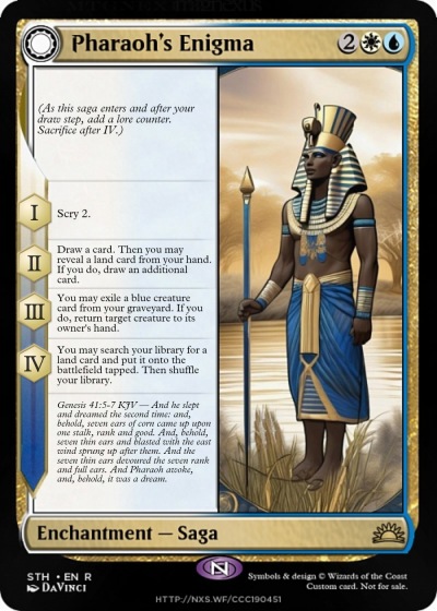 MTGNexus - Pharaoh's Enigma // Joseph's Prophetic Insight