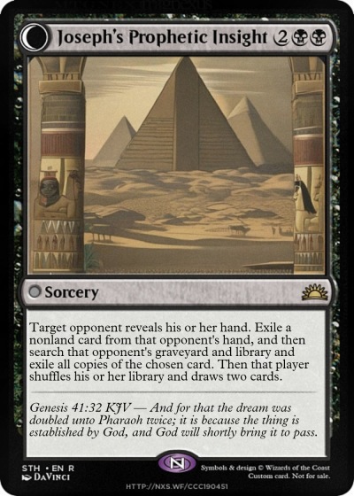 MTGNexus - Pharaoh's Enigma // Joseph's Prophetic Insight