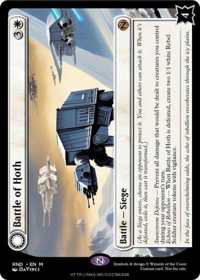 MTGNexus - Battle of Hoth // Echo Base