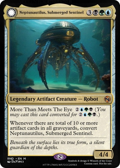 MTGNexus - Neptunautilus, Submerged Sentinel // Submergence Seraph
