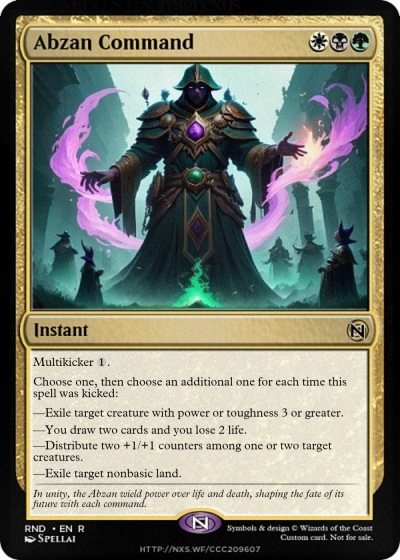 MTGNexus - Abzan Command